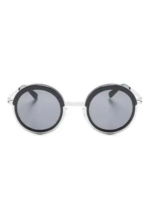 Mykita Phillys Round-frame Sunglasses - Black