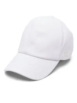 COURREGES Curved-peak Cotton Cap - White