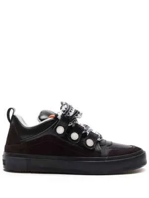 COUNTY OF MILAN Marcelo Burlon Ticinella Lace-up Sneakers - Black