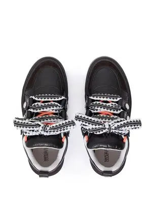 COUNTY OF MILAN Marcelo Burlon Ticinella Lace-up Sneakers - Black