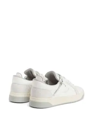 GIUSEPPE ZANOTTI Touch-strap Double-zip Low-top Sneakers