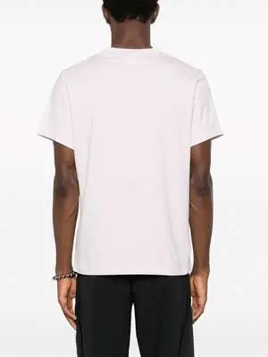 COURREGES Logo-embroidered Cotton T-shirt