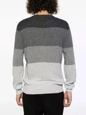 MANUEL RITZ Logo-embroidered Knitted Jumper