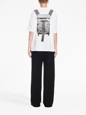 Off-White Backpack-print Cotton T-shirt