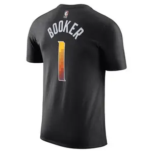 JORDAN BRAND Devin Booker Phoenix Suns 2022/23 Statement Edition Name & Number T-shirt