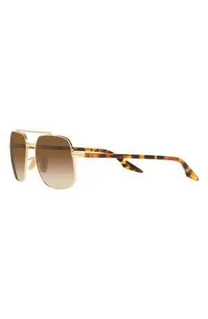 Ray-ban 56mm Square Sunglasses