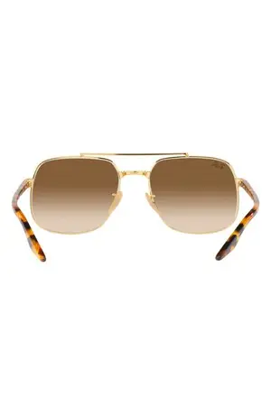 Ray-ban 56mm Square Sunglasses