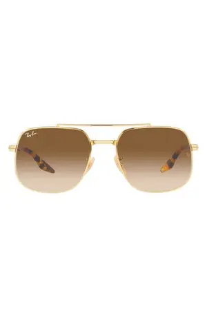 Ray-ban 56mm Square Sunglasses
