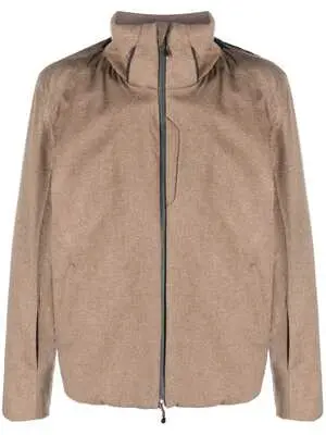 Sease Balma Hooded Cashmere Jacket - Brown