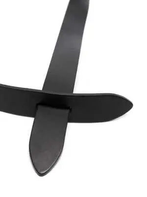 Isabel Marant Étoile Lecce Leather Belt - Black