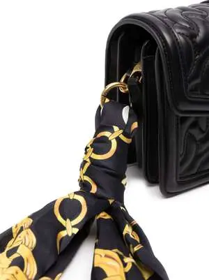 Versace Scarf-detail Shoulder Bag