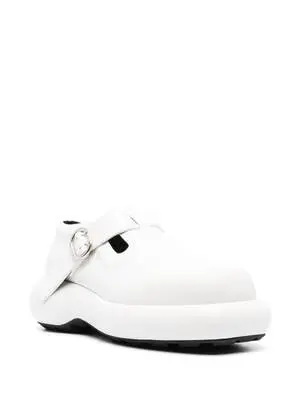 JIL SANDER Scarpe Leather Loafers - White