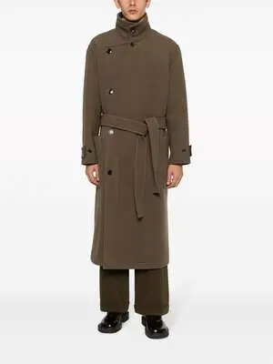 LEMAIRE Belted Double-breasted Wrap Coat