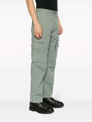 Stone Island Straight-leg Cargo Trousers - Green