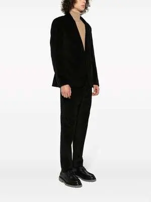 MANUEL RITZ Single-breasted Velvet Suit
