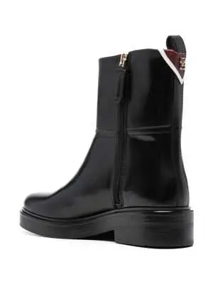 Tommy Hilfiger Leather Ankle Boots