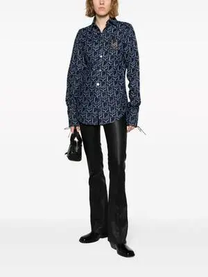 LUDOVIC DE SAINT SERNIN Monogram-print Shirt