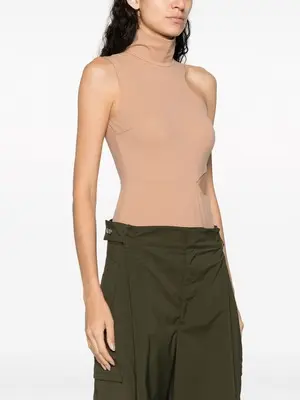 Wolford Warm Up Cut-out Bodysuit - Neutrals