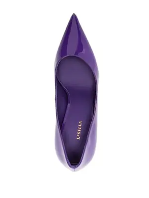 LE SILLA Eva 115mm Pointed-toe Pumps - Purple