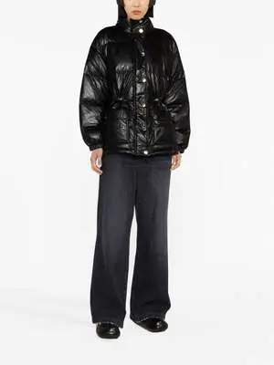 Michael Kors Faux-leather Puffer Jacket