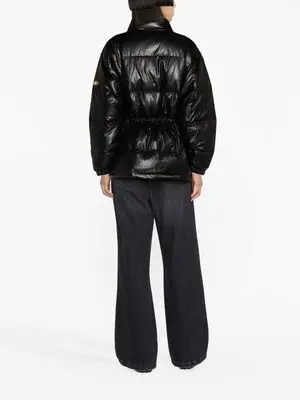 Michael Kors Faux-leather Puffer Jacket