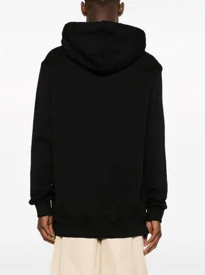 LANVIN Logo-appliqué Cotton Hoodie