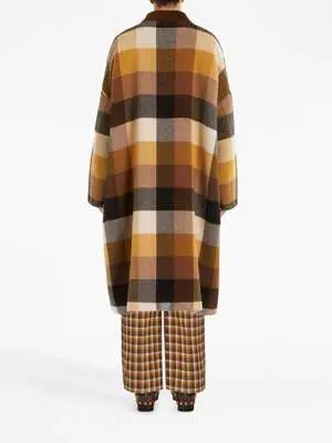 Etro Check-pattern Wool Coat