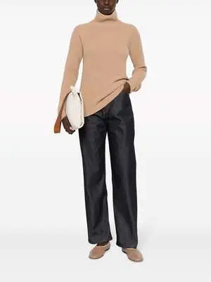 TOTEME Twisted Seam Straight-leg Jeans - Blue