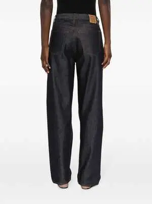 TOTEME Twisted Seam Straight-leg Jeans - Blue