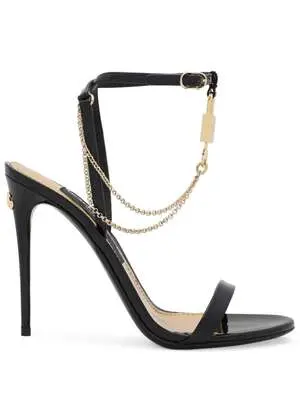 Dolce & Gabbana 105mm Keira Chain-link Sandals