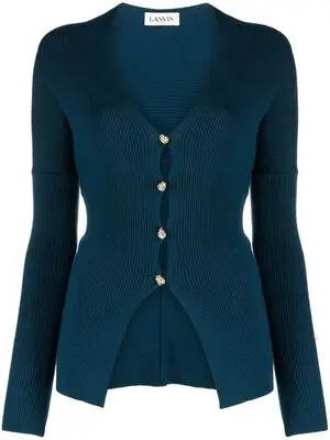 LANVIN Merino Wool-blend Cardigan