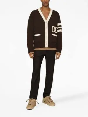Dolce & Gabbana Pressed-crease Tailored Trousers - Black