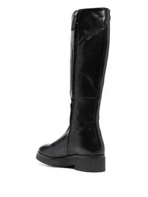 Tommy Hilfiger Round-toe Leather Boots
