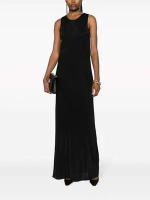 Saint Laurent Sleeveless High-shine Jersey Dress