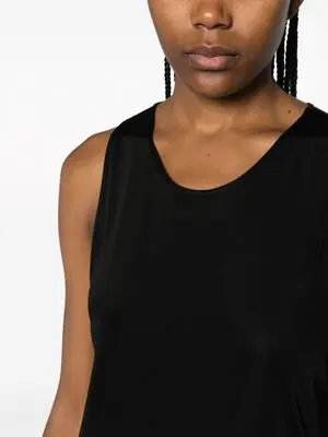 Saint Laurent Sleeveless High-shine Jersey Dress