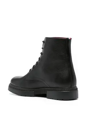 Tommy Hilfiger Lace-up Leather Boots