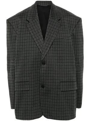 Balenciaga Houndstooth Blazer