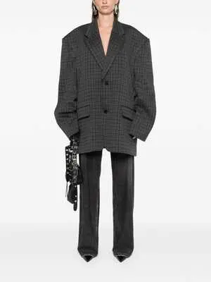Balenciaga Houndstooth Blazer