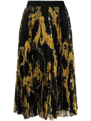 Versace Chain Couture Midi Skirt
