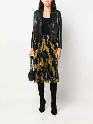 Versace Chain Couture Midi Skirt