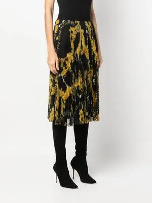 Versace Chain Couture Midi Skirt