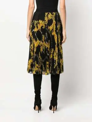 Versace Chain Couture Midi Skirt
