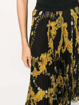 Versace Chain Couture Midi Skirt