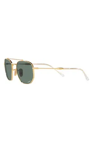 Ray-ban 57mm Polarized Sunglasses - Polar Grey