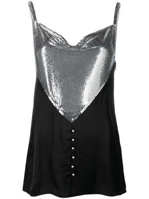 Rabanne Chainmail Paneled Vest