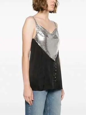 Rabanne Chainmail Paneled Vest