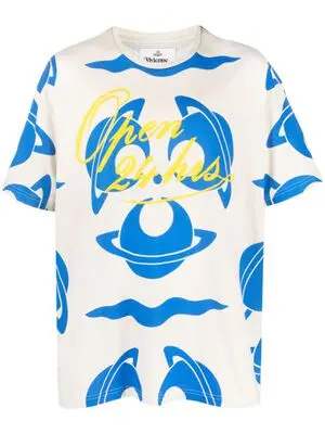 VIVIENNE WESTWOOD Open24h Graphic Print T-shirt