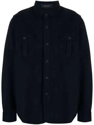 Sease Virgin Wool-blend Shirt Jacket