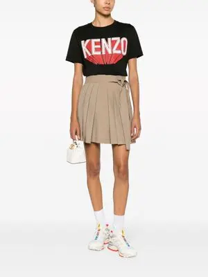 Kenzo Pleated Mini Skirt