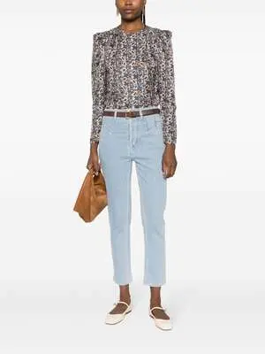 Isabel Marant Étoile Lensy Floral-print Blouse
